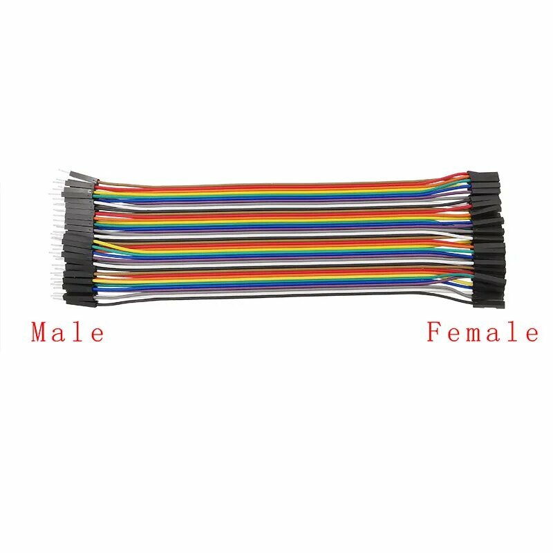 Соединительные провода для Arduino 10см/15см/20см/30см 20CM, Female to Male