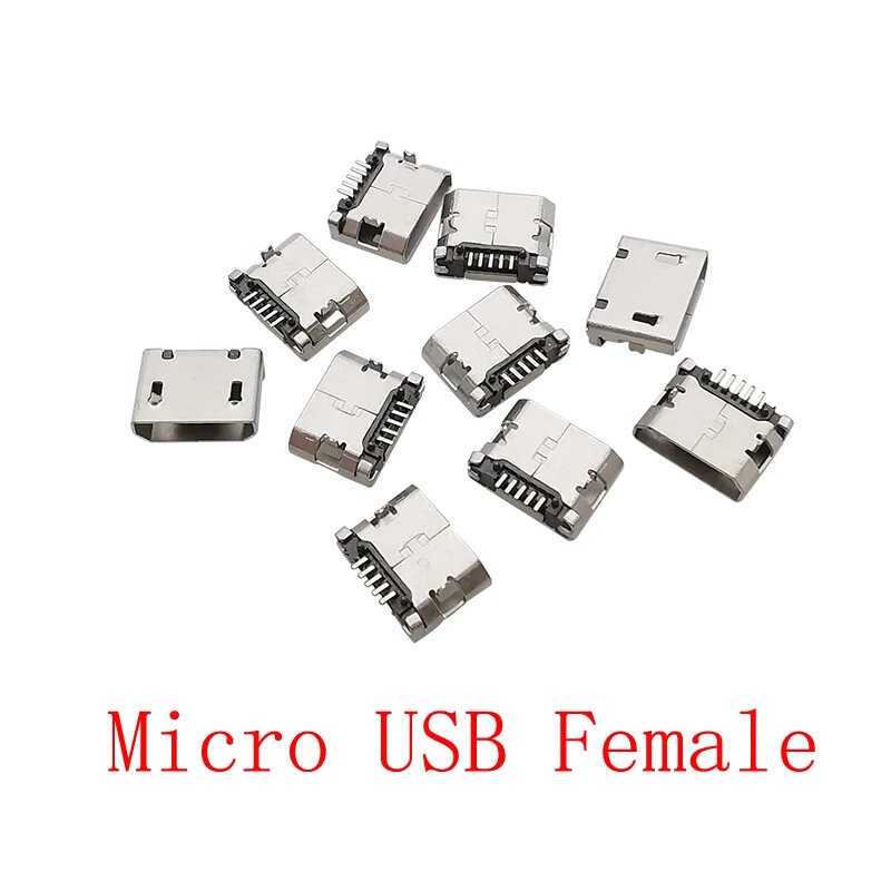 LOCHEUK Micro USB Female Connector 20Pcs