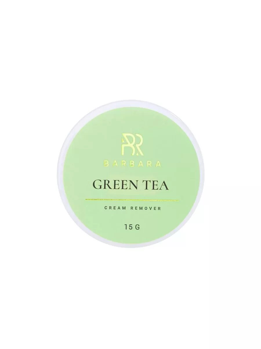 Крем-ремувер GREEN TEA для снятия наращенных ресниц (зеленый чай), 15 г