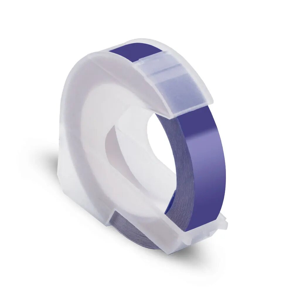 Лента для тиснения Dymo 3D 9 мм Labelwell Dark Blue