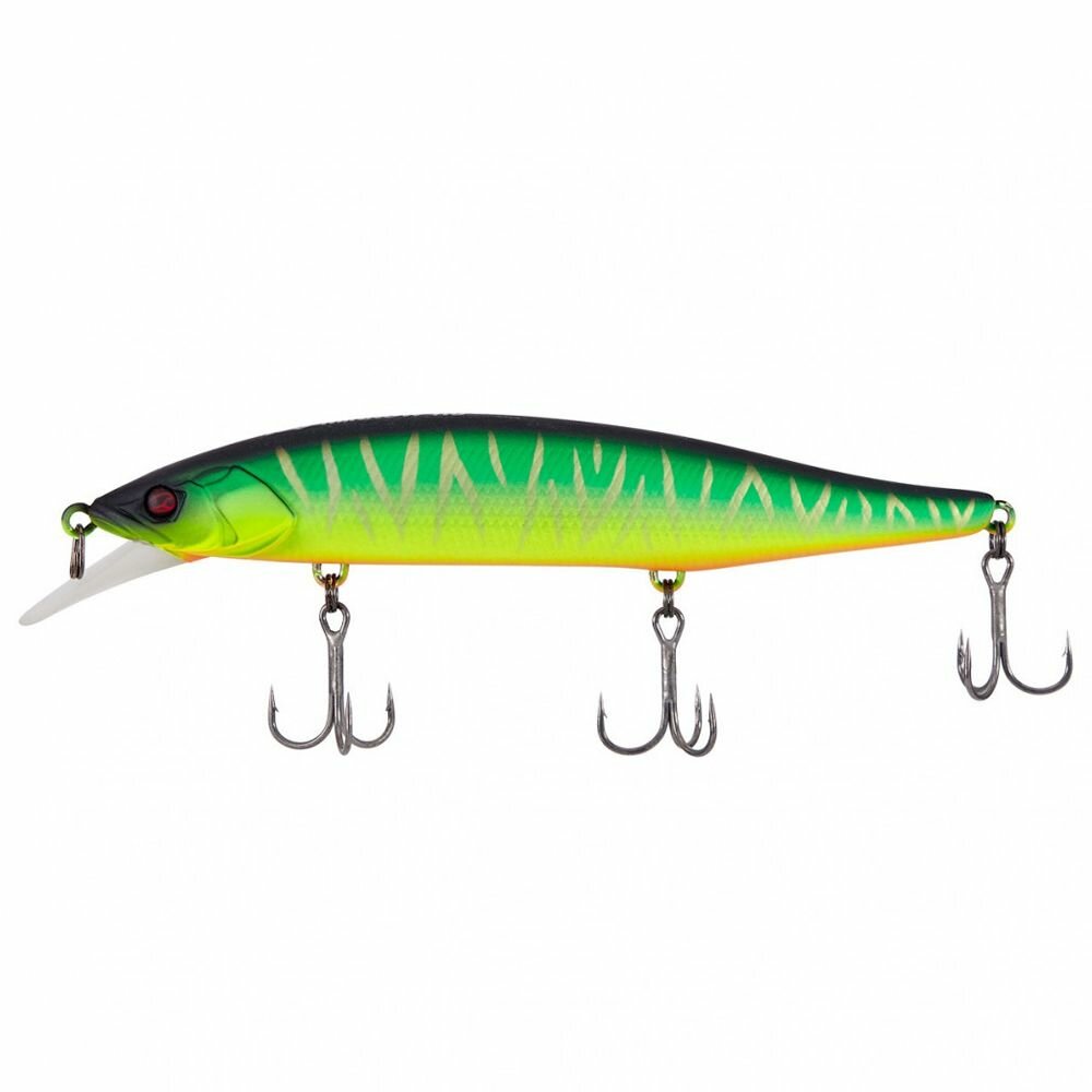 Воблер минноу на щуку/на головля/на судака/на окуня/на форель JACKALL RV-Minnow 110 SP цв. mat tiger (b)