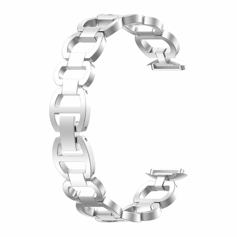 Браслет fitbit luxe с металлическим ремешком-серебристый