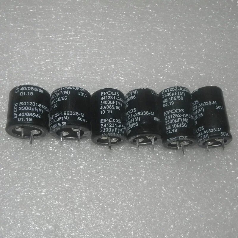 EPCOS 50v3300uf B41231A6338M B41231B6338M Bullhorn Фильтр Электролитический конденсатор 1шт цена