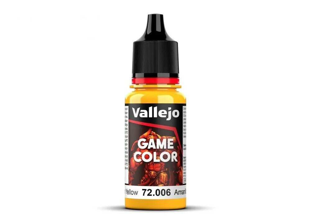 Аксессуар для Warhammer Vallejo Краска Vallejo Game Color: Sun Yellow 72.006