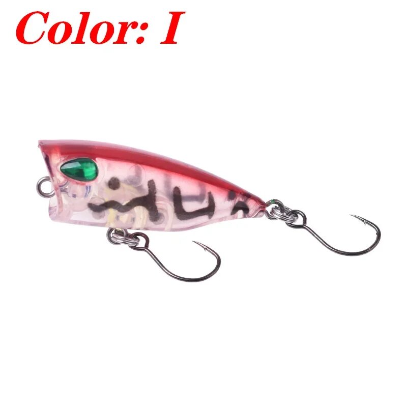 WDAIREN Topwater Popper рыболовная приманка 4 см 3 г I