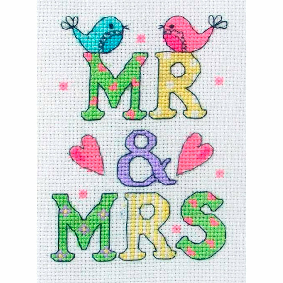 Набор для вышивания Anchor "Wedding Mini" 11*8см, MEZ, PCE754