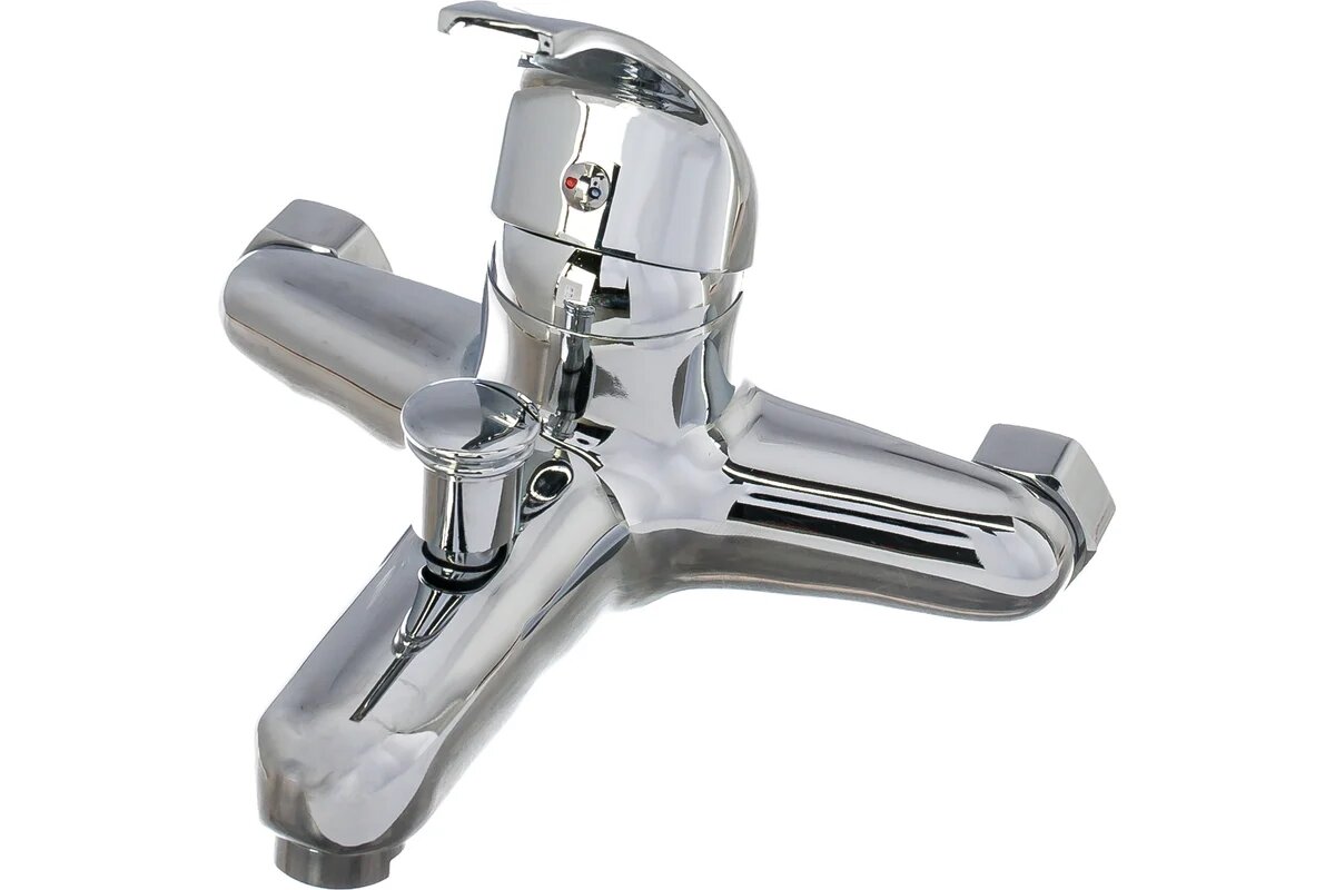 Solone LUN3-A031 Смеситель для ваннойоднорычажный, хромированный, керамический картридж