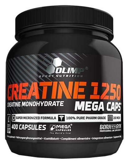 Olimp Creatine Mega Caps - 400 капсул, ---