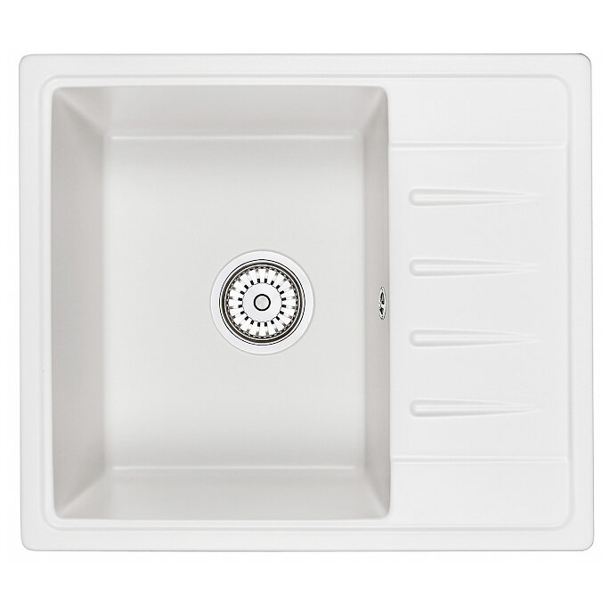 Кухонная мойка Granula Standart 58х50 ST-5803 белый