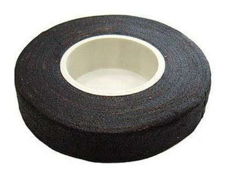 Изолента ХБ двусторонняя 100 г, черная, 310035 / защитная лента