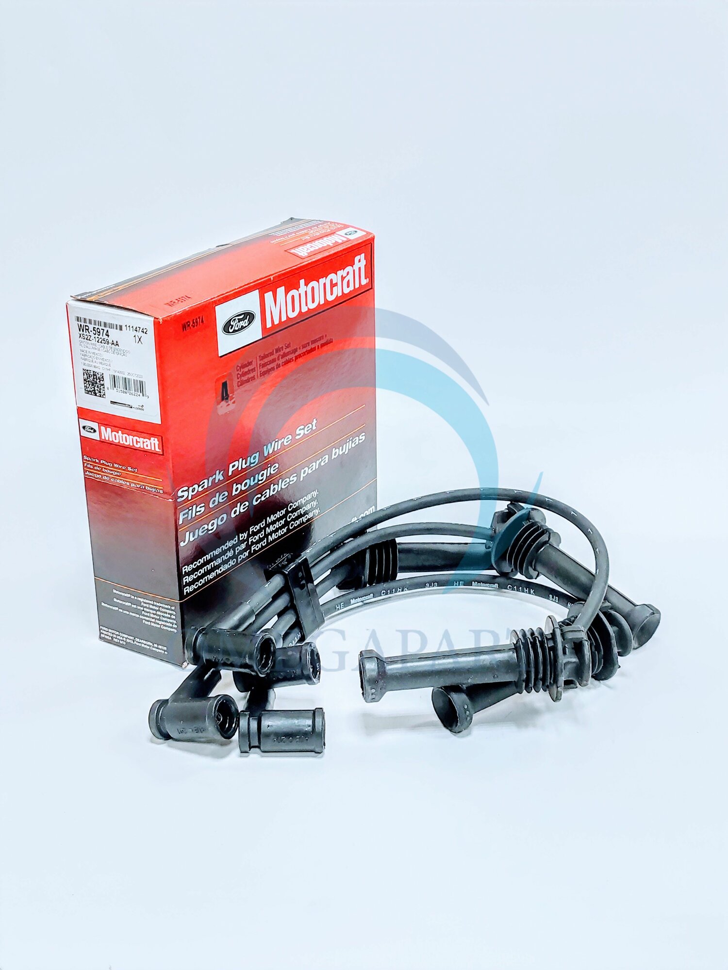 Комплект свечных проводов, Motorcraft WR5974 (XS2Z12259AA / 1114742)
