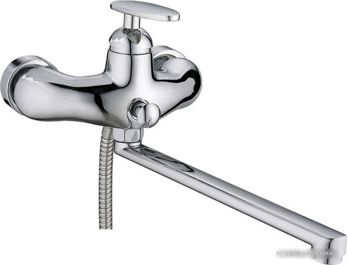 Смеситель Ledeme H32, для ванны, с подключением душа, корпус из латуни