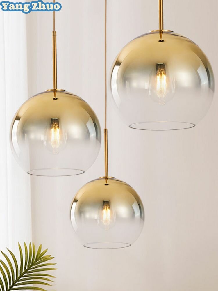 Люстра в скандинавском стиле, современный минимализм, легкая роскошь