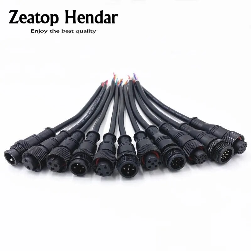 Zeatop Hendar M16 4Pin Черный Водонепроницаемый Разъем