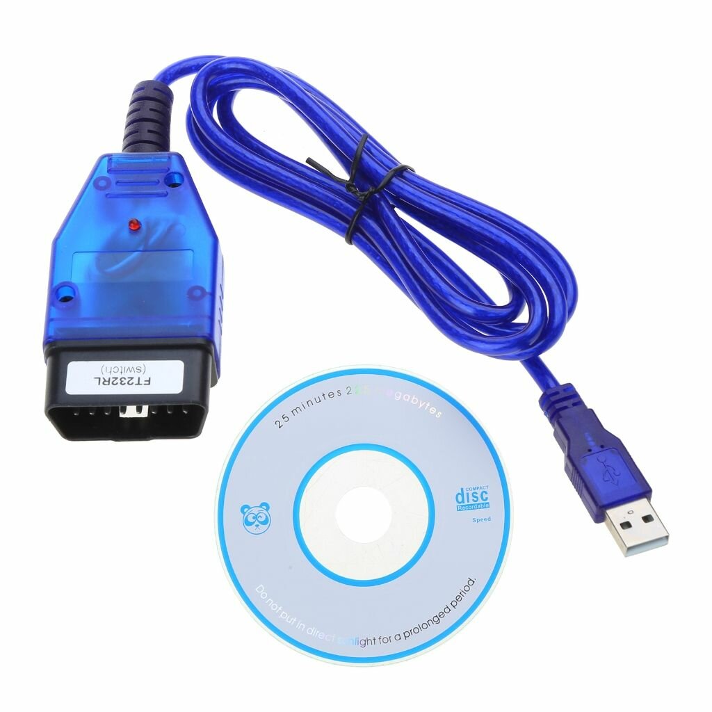 Специнструмент для авто, VAG 409 KKL USB с переключателем диагностический кабель для Volkswagen Fiat - чип FT232RL