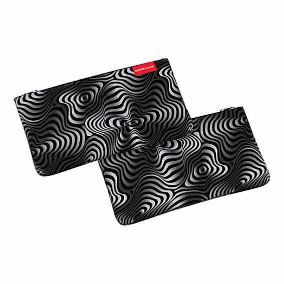 Пенал-косметичка Erich Krause 220х120, "Illusion", плоский, на молнии (52397)