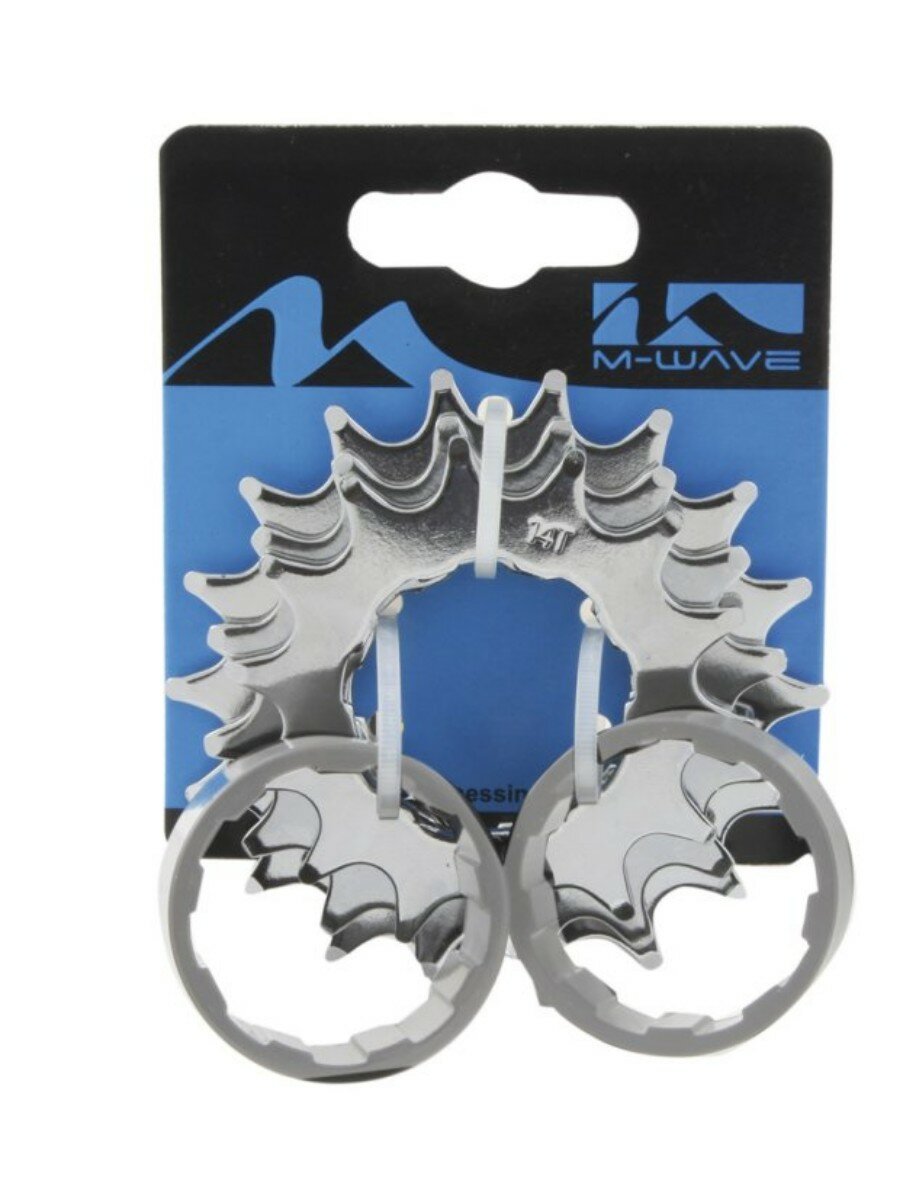 Кассета велосипедная M-Wave с переходником 8/9/10 скоростей 14/16/18Т