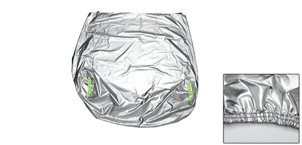 UXCELL крышка передней половины автомобиля 220x160 см крышка капота Водонепроницаемая наружная крышка капота двигателя полукрышка 210D со светоотражающей лентой