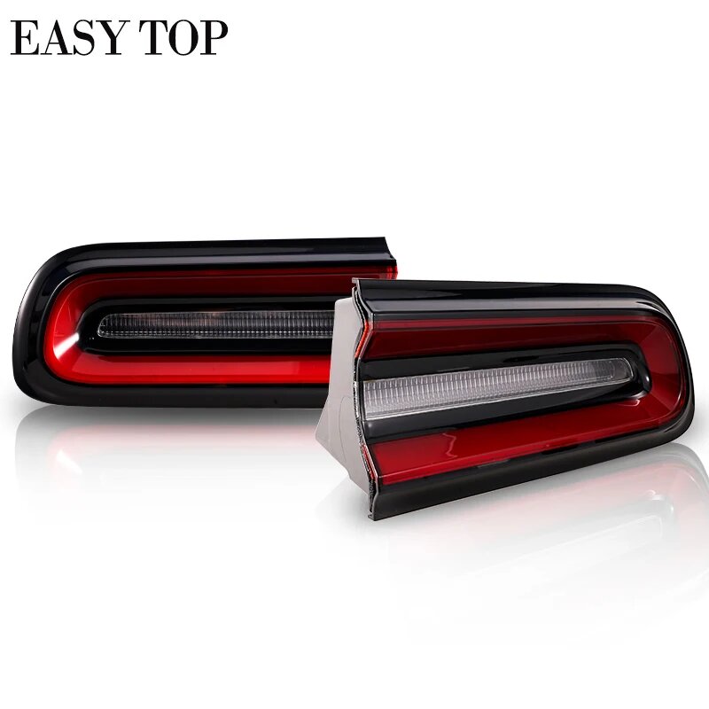 Полный светодиодный задний фонарь версии США для Dodge Challenger 2015-2023, задний Left one