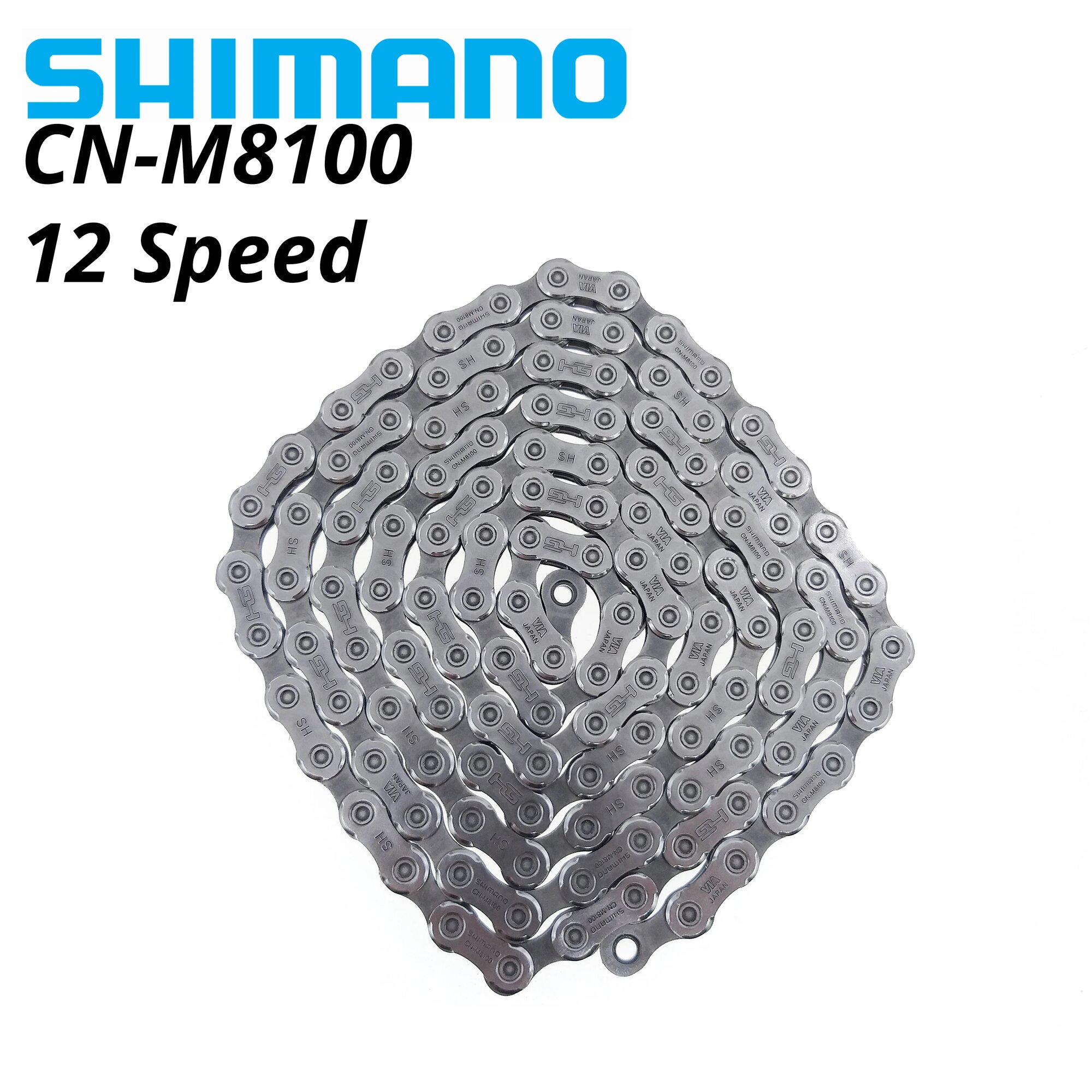 Цепь Shimano DEORE XT M8100 12 скоростей M8100 126L
