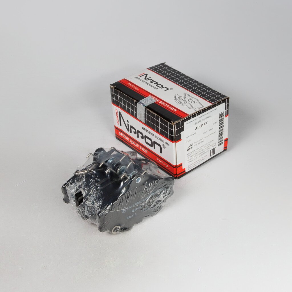 Колодки тормозные дисковые передние Allied Nippon ADB1431