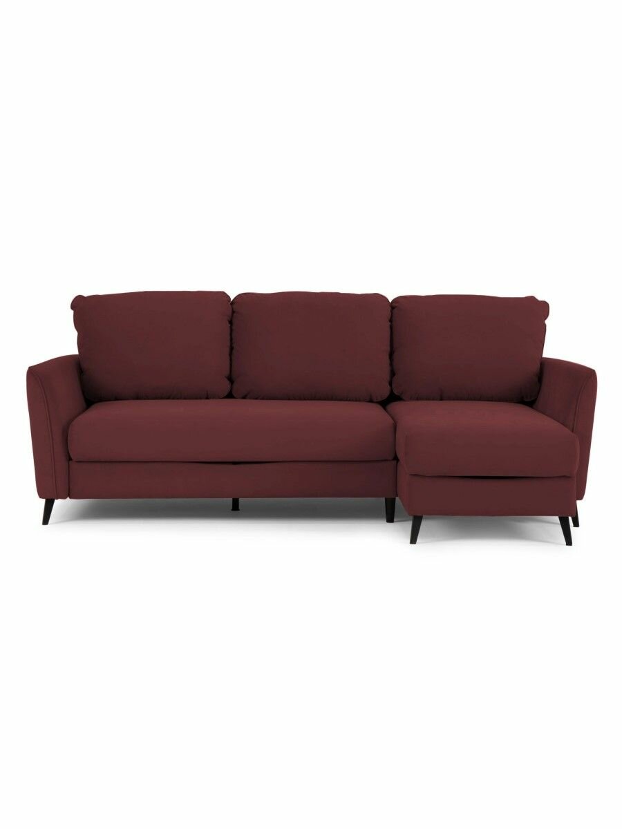 Диван-кровать Askona (Аскона) угловой Лагуна-Тк. Sky Velvet 32, пантограф