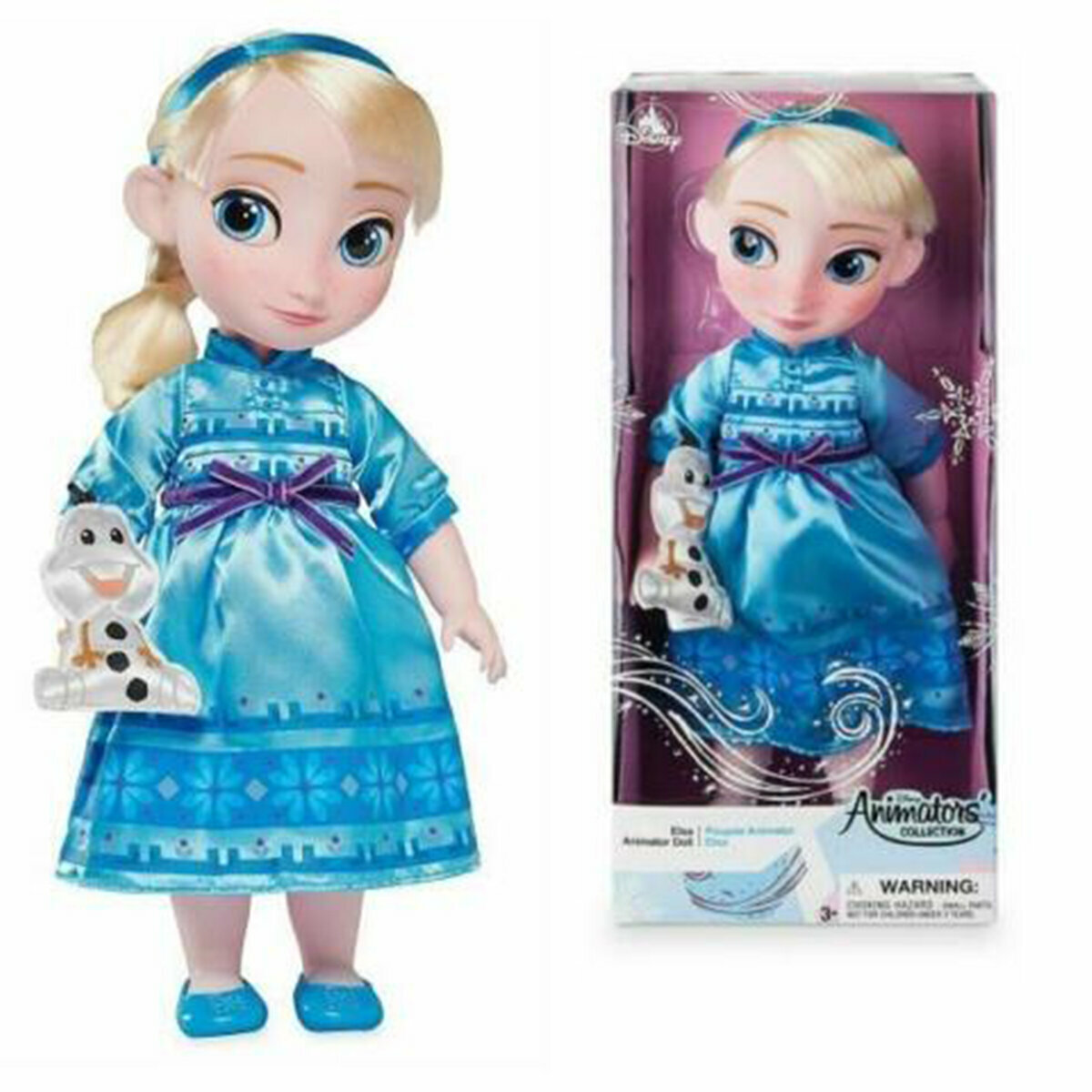 Disney Frozen Animators' Collection Elsa /Дисней Холодное Сердце Кукла Эльза коллекционная экшн-фигурки с аксессуарами