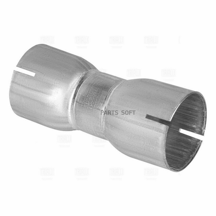 TRIALLI EMP 6060 Соединитель труб глушителя под хомут d=60/d=60 L=150 (алюм. сталь)