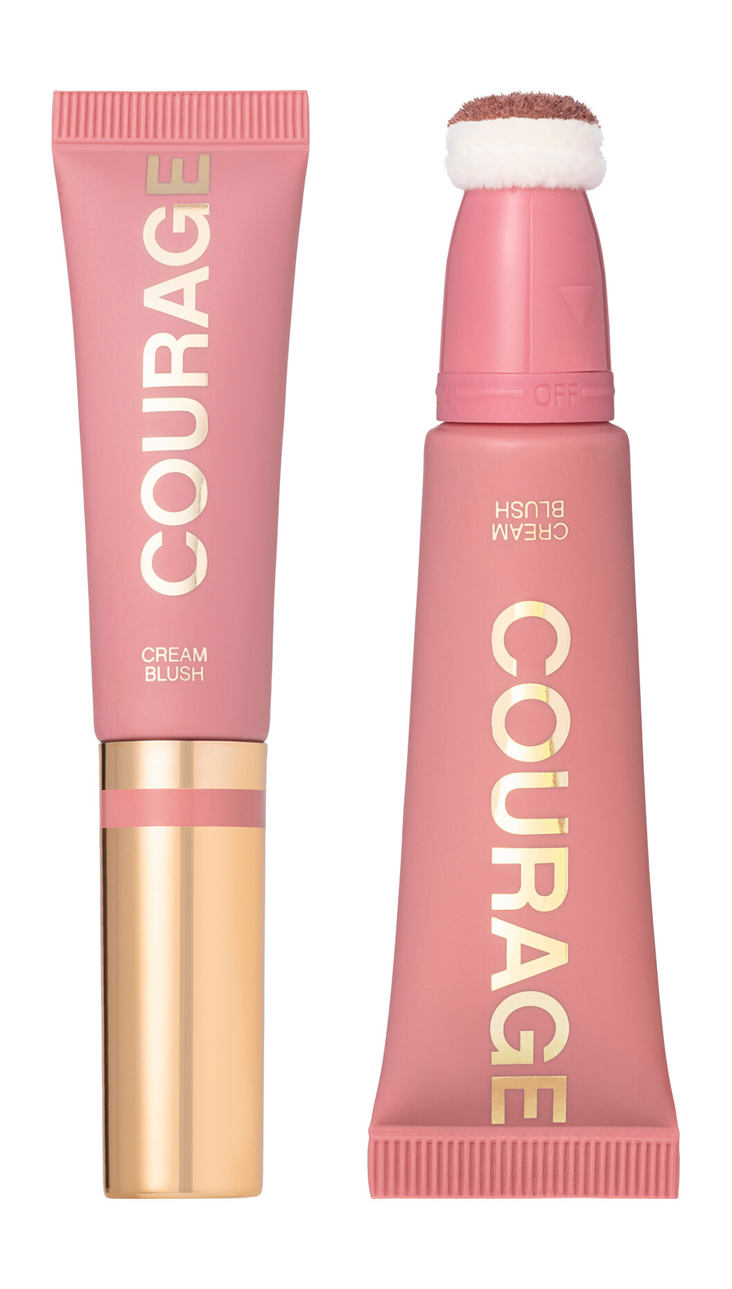 VIVIENNE SABO Румяна для лица Courage кремовые, 4,3 мл, 03 Пыльно-розовый