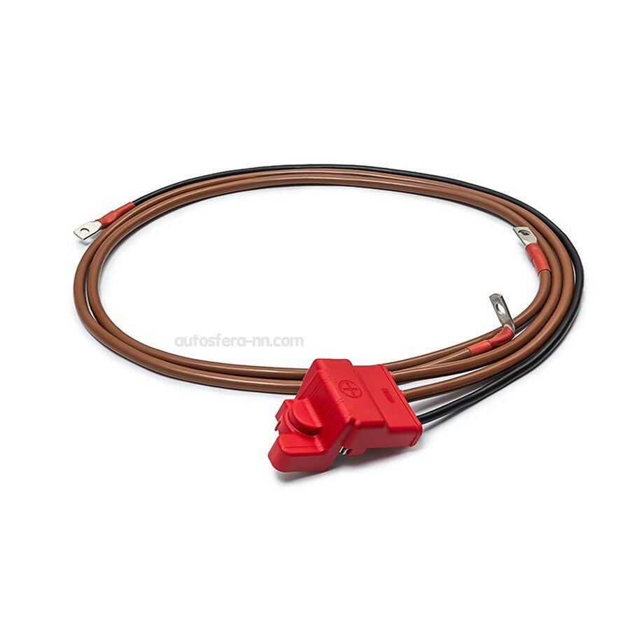 CARGEN 22003 Провод АКБ Renault с трехконтактной клеммой "+" стартера, генератора, блока предохранителей (1220мм) (Cargen)