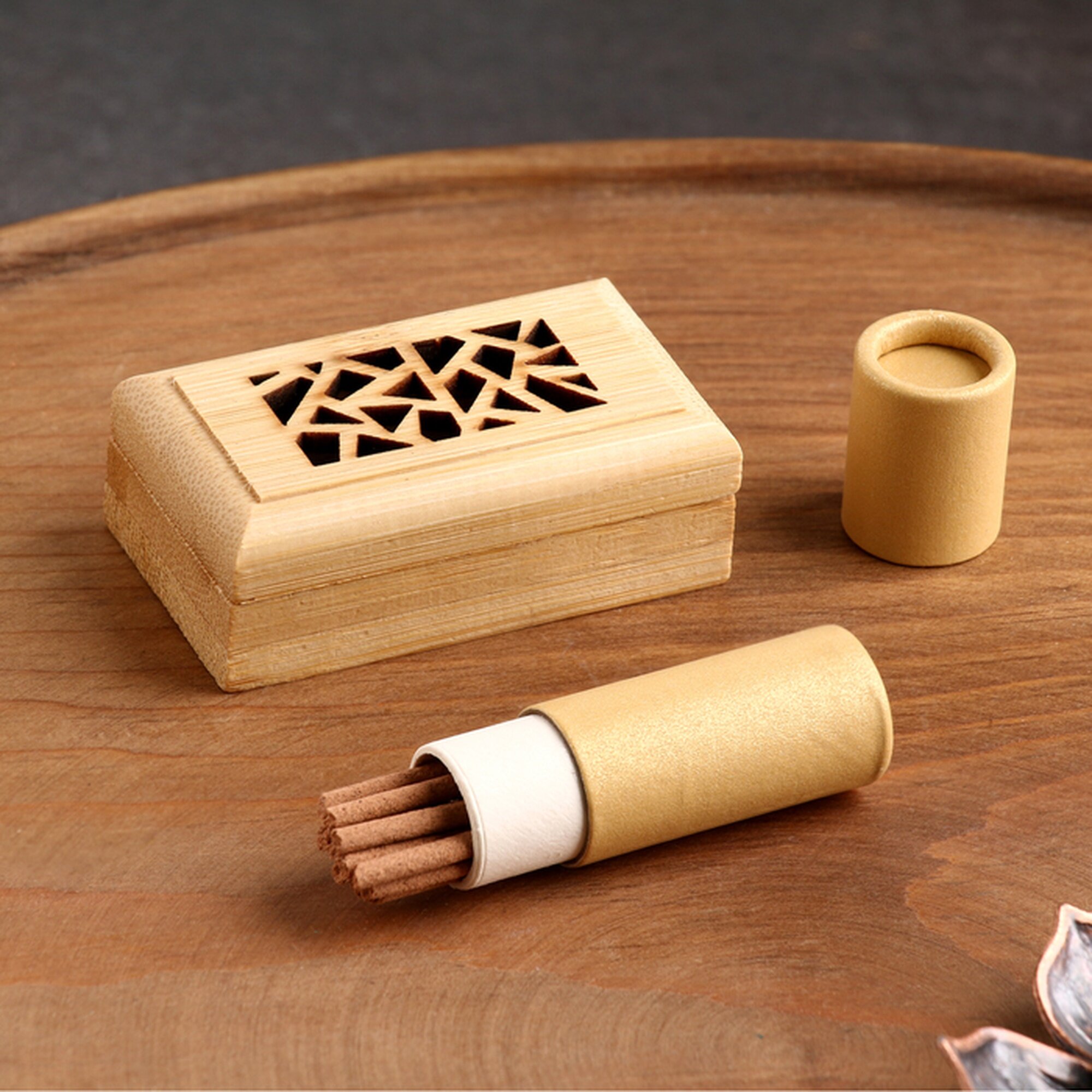 Набор благовоний Богатство Аромата "Лабиринт", с подставкой, дерево, ароматизатор, 2 шт