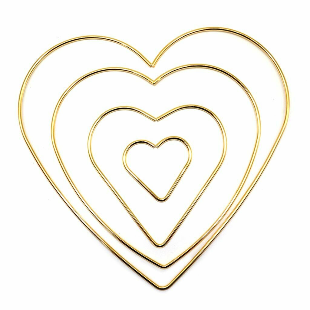 Металлическое Макраме Love Heart Stars Moon Обруч для Изготовления Ловца Снов Ручной Работы