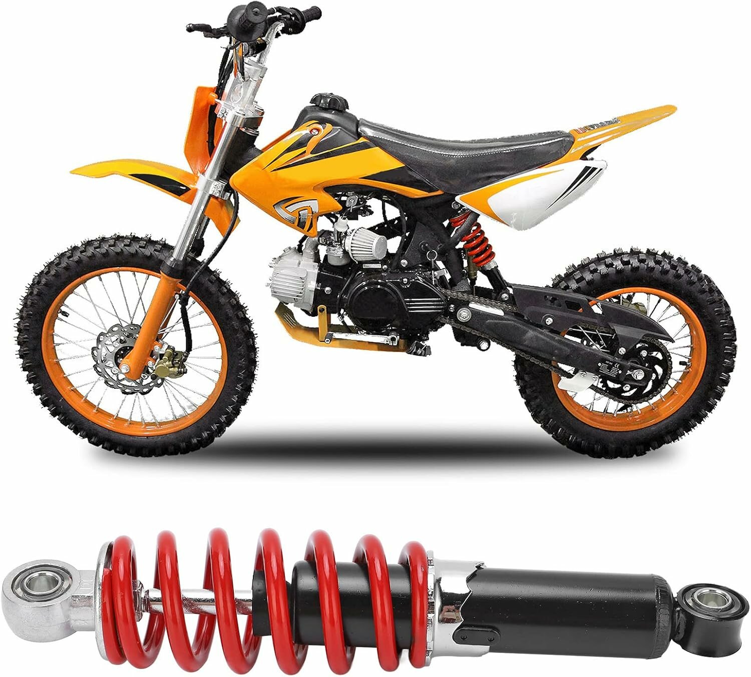 Амортизатор задний для питбайка, мотоцикла, ATV 260mm