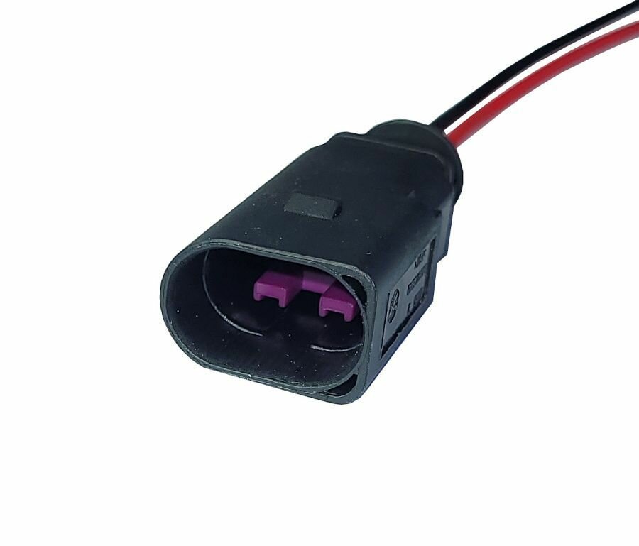 Колодка разъем датчика износа колодок VW с проводами YADA 1J0973802 906478