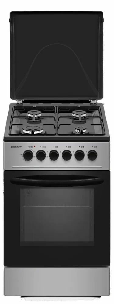 Плита комбинированная KRAFT KF-FSK5302ES, серый