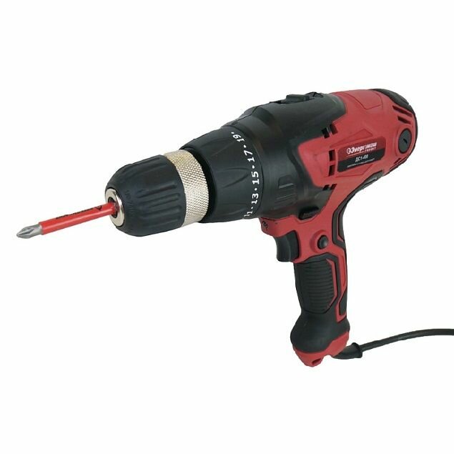 Дрель-шуруповерт сетевая Энергомаш Гарант ДС1-400