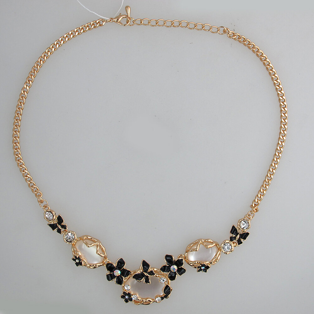 Колье, кошачий глаз, кристалл