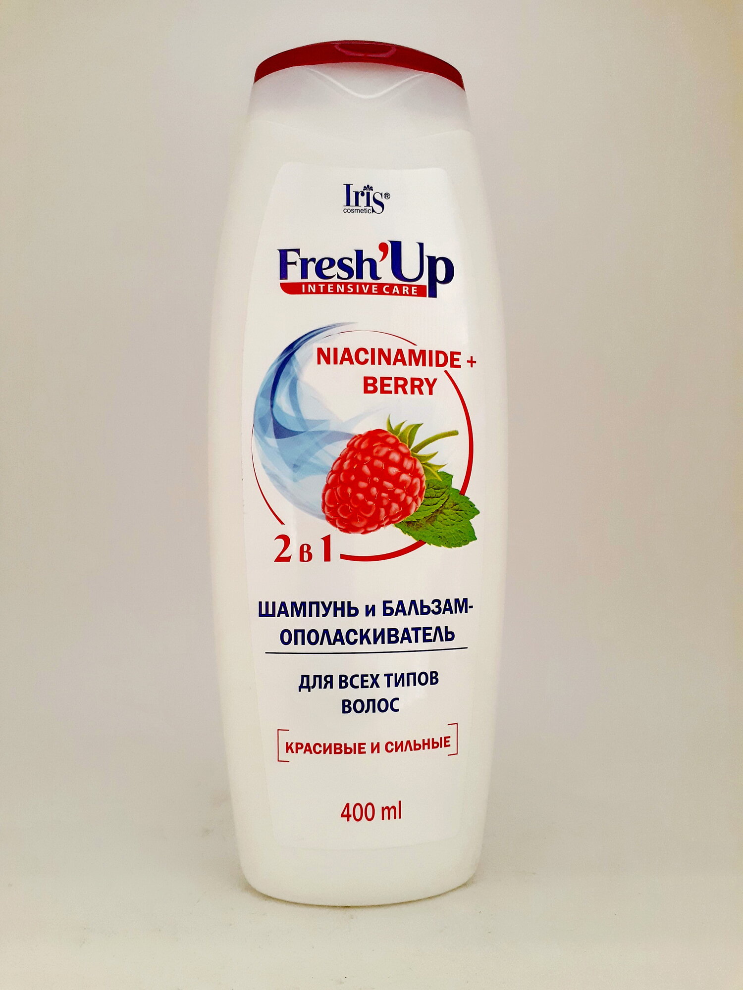 IRIS Fresh Up Шампунь и бальзам-ополаскиватель для всех типов волос, 400 мл
