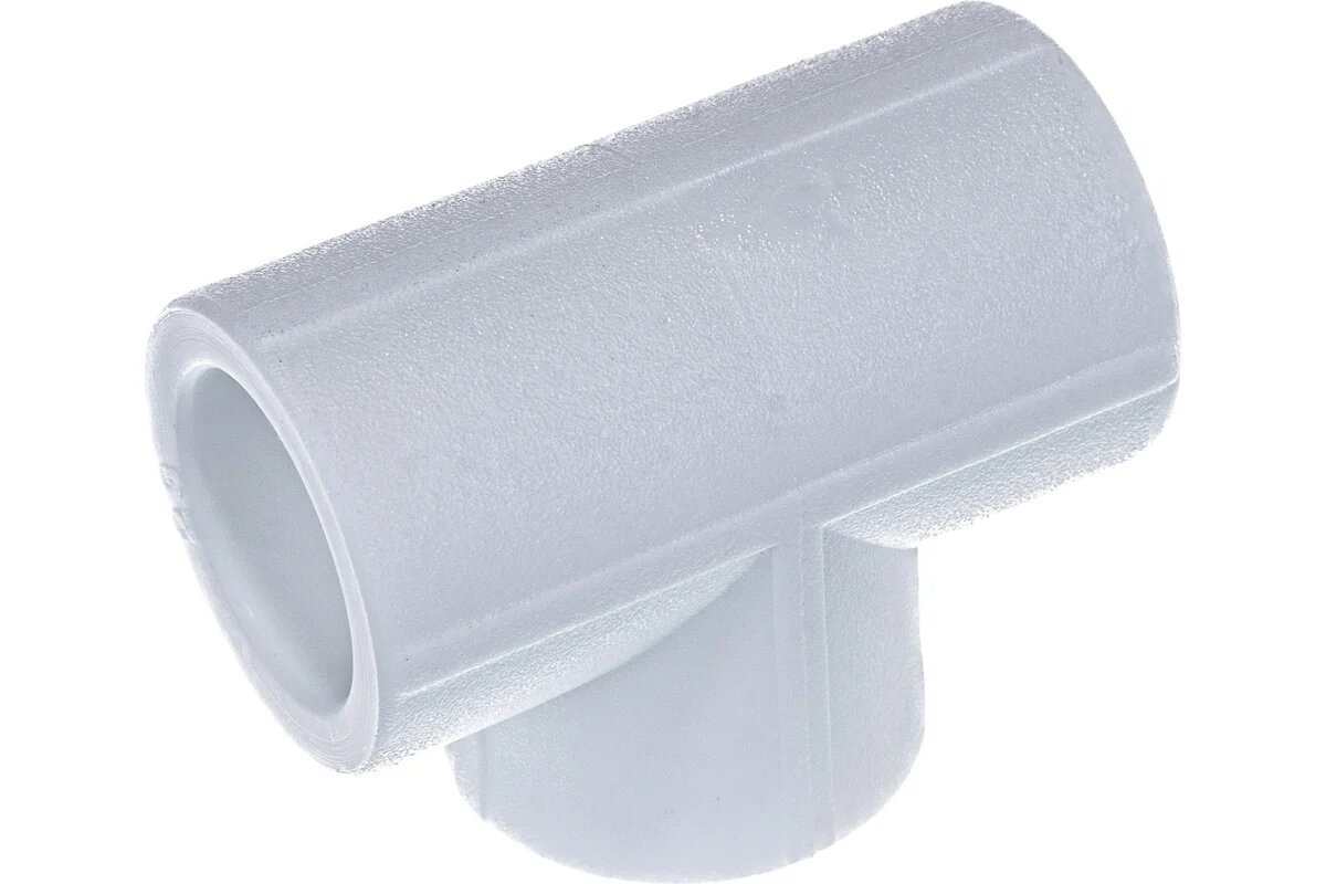 Тройник PP-R белый 40 мм Gigant GPFT-40 фитинг для трубопроводной системы водоснабжения