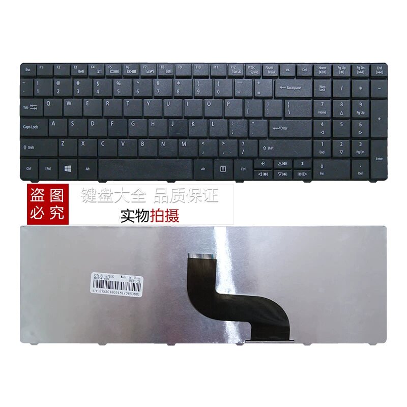 Подходит для клавиатуры Acer E1-531G E1-571G E1-772G 5552G TM8571 P253 Q5WPH Совершенно новый, стандартный класс