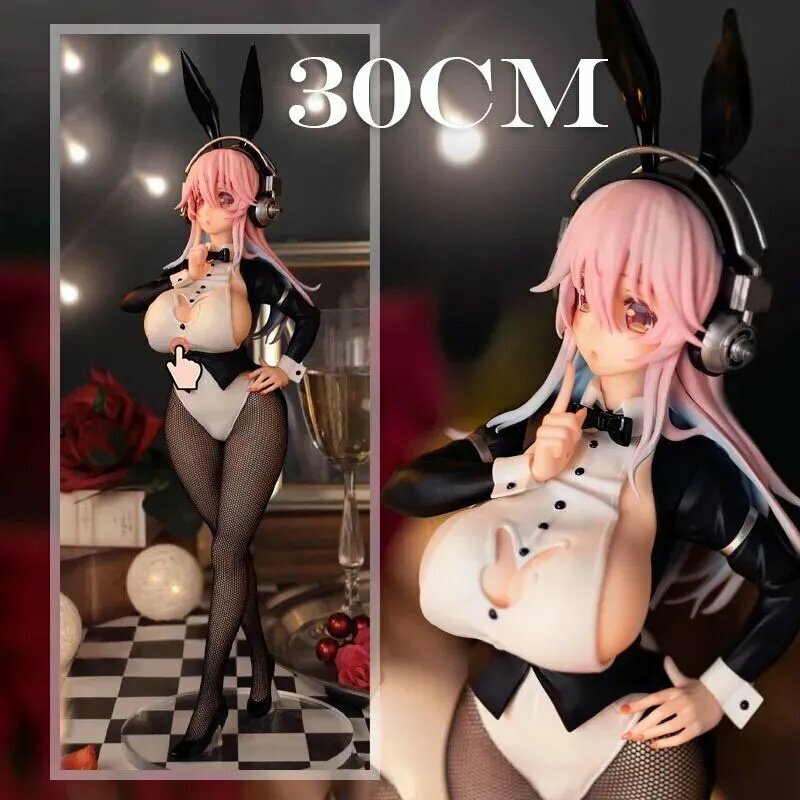 Аниме Фигурка Сексуальный Персонаж BiCute Bunnies SUPER SONICO 30cm