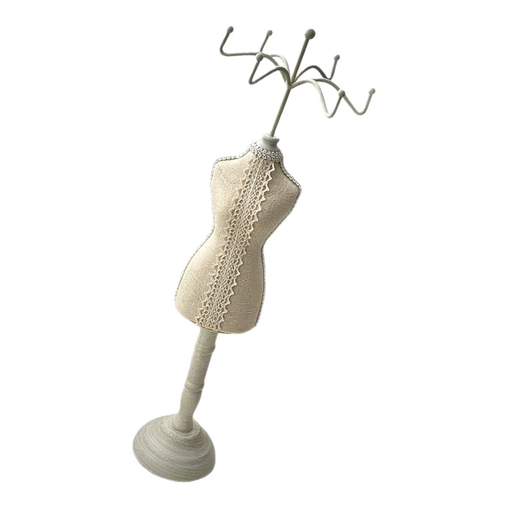 Портативный Легкий Выставочный Стенд Для ювелирных Изделий С Витиеватым Кружевным Дизайном И Прочным Держателем для презентаций В Деревянной Раме