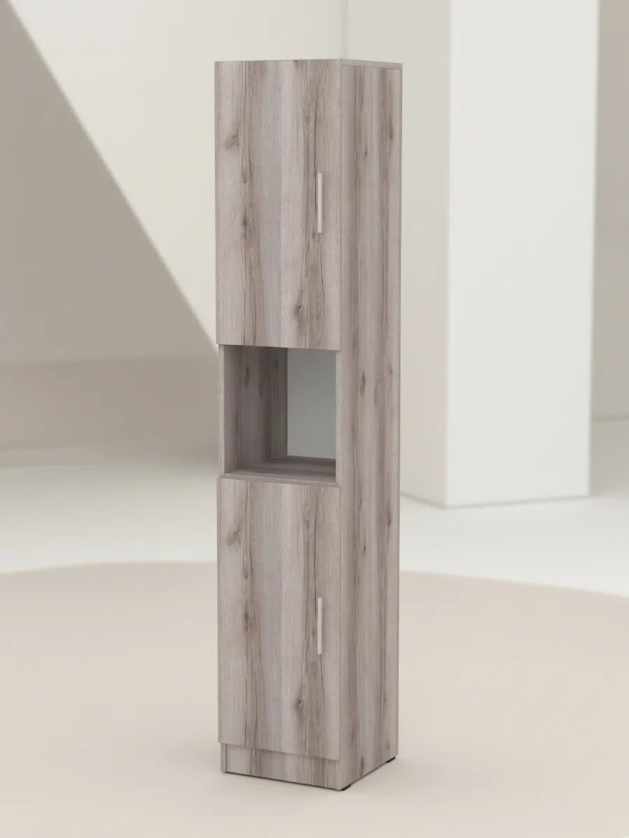 Для одежды пенал шкаф FRESTER деревянный в прихожую с полками, от производителя