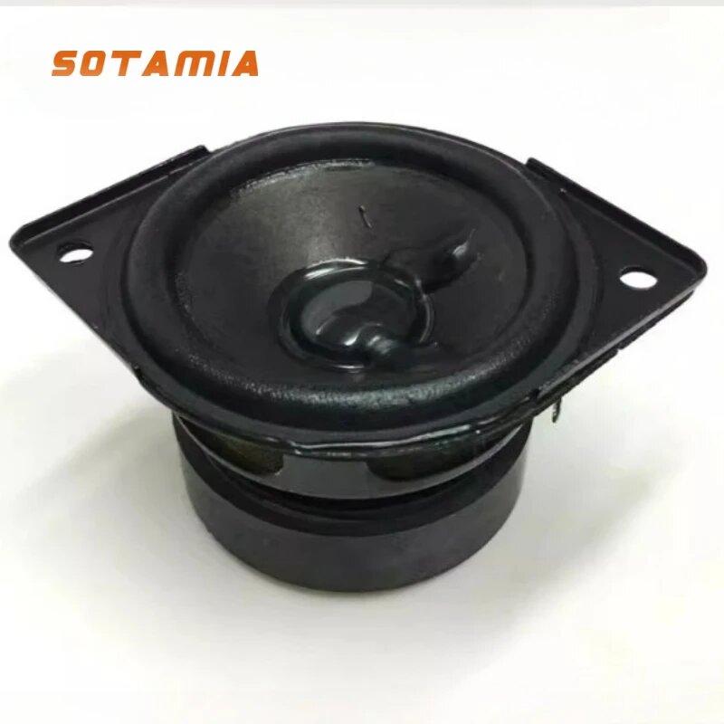 SOTAMIA 2 шт. 2-дюймовый полнодиапазонный громкоговоритель 8 Ом 10 Вт тканевый край большой магнитный стальной динамик высокой мощности домашний звук музыкальный динамик