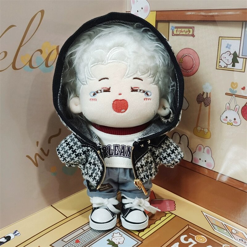 20 см хлопковая кукла Quan Shunrong, корейская комбинированная кукла-звезда SEVENTEEN, плюшевая оригинальная кукла в