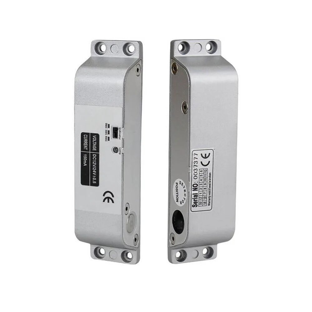 Электрический врезной замок LUCKING DOOR, silver, DC 12V
