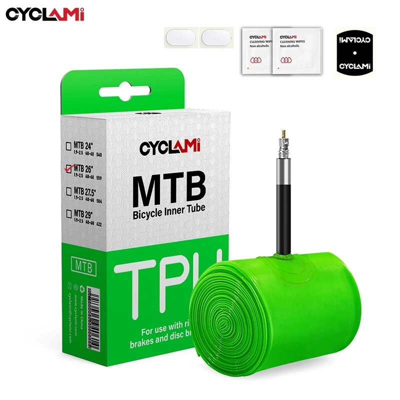CYCLAMI Камера MTB ТПУ 26/27.5/29" (26 45mm)