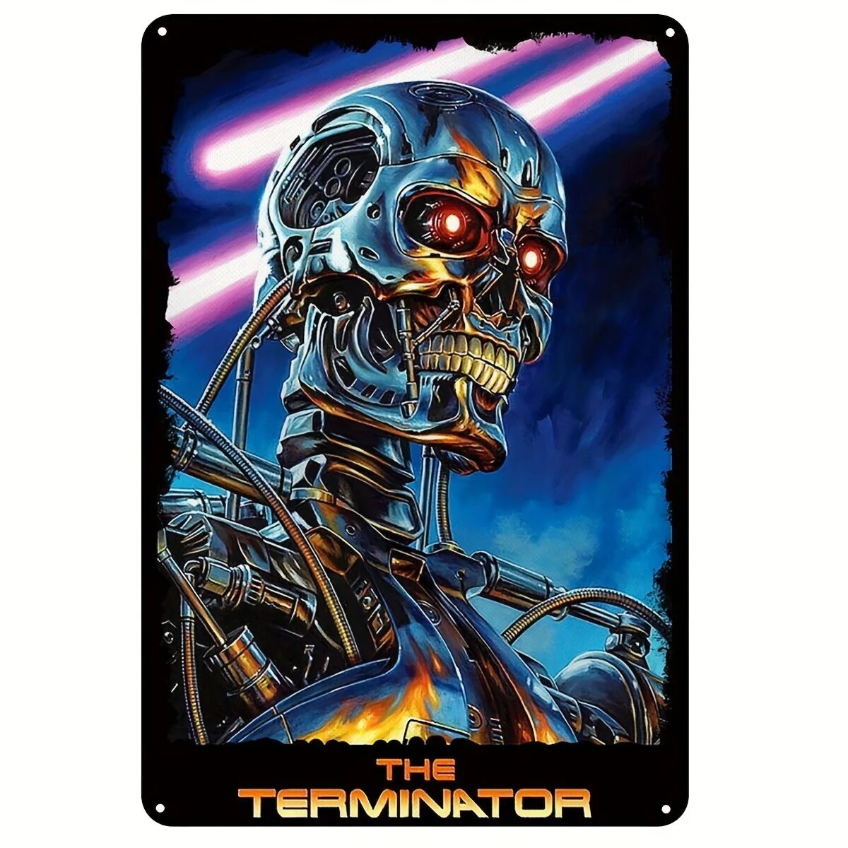 Металлический Жестяной Плакат В Стиле Ретро Для Хэллоуина, Фильмов Ужасов, Настенный Декор, Винтажный Бар, Клуб, Ретро