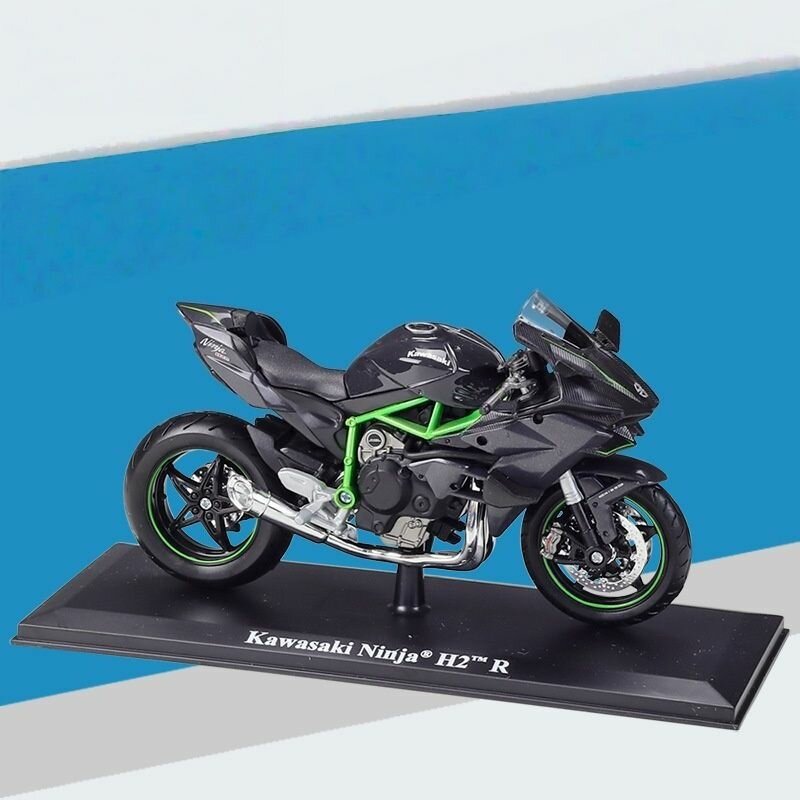 Металлическая модель мотоцикла с функцией возврата, 1/18, с открывающимися деталями