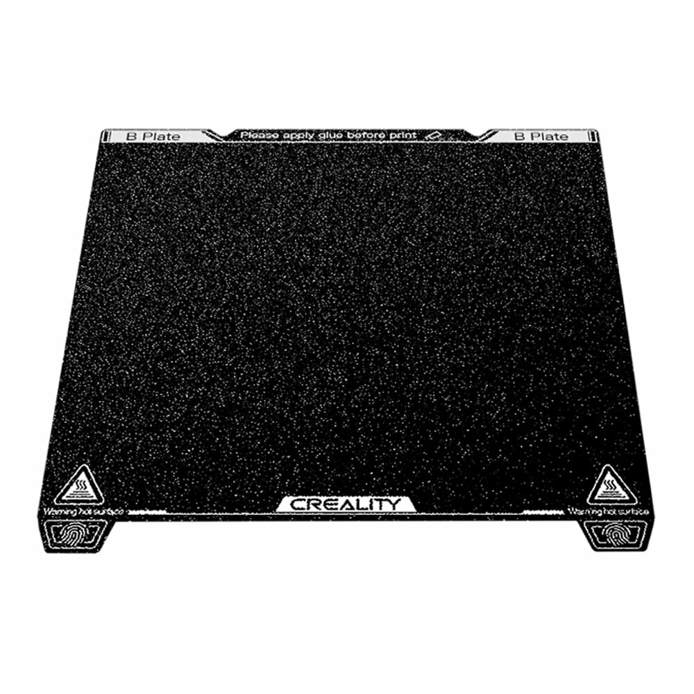 Creality K1 Max PEI Build Plate 315x310mm Без мягкой магнитной матрицы Для 3D принтера K1 Max Совместим с FDM 3D принтерами с размером платформы 315x310mm